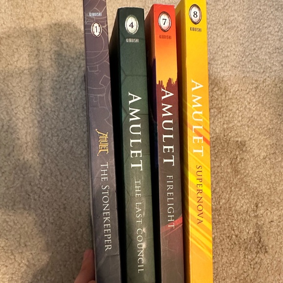 Scholastic | Office | Amulet Graphic Novel Comic Volume 4 7 And 8 By ...